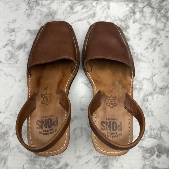 Pons | Shoes | Pons Womens Classic Platform Avarca Sandals Size 387 ...